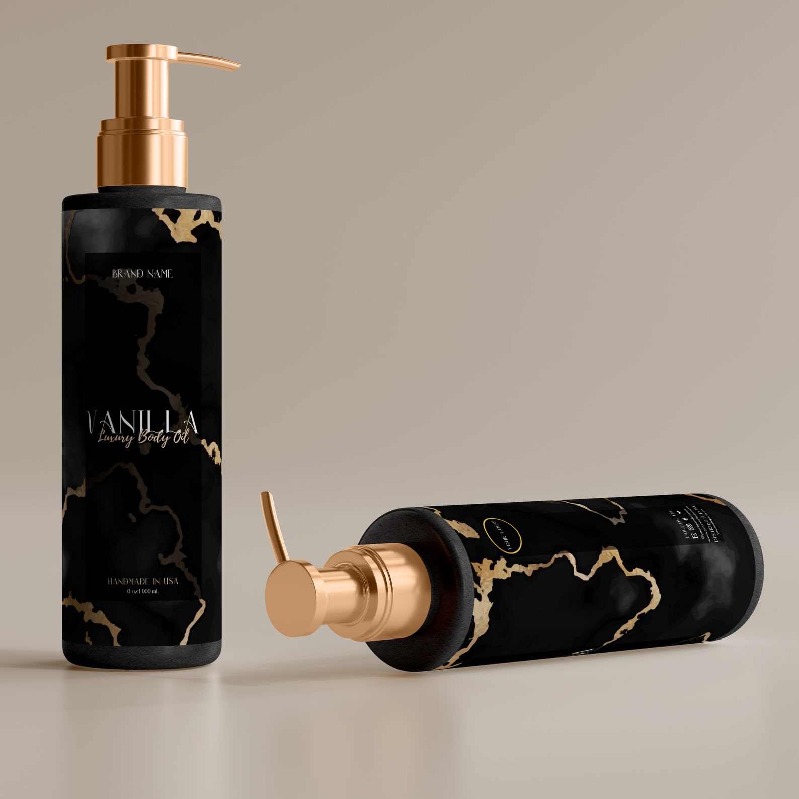 Custom Labels for Cosmetic Bottles | Beauty Product Label Packaging ...