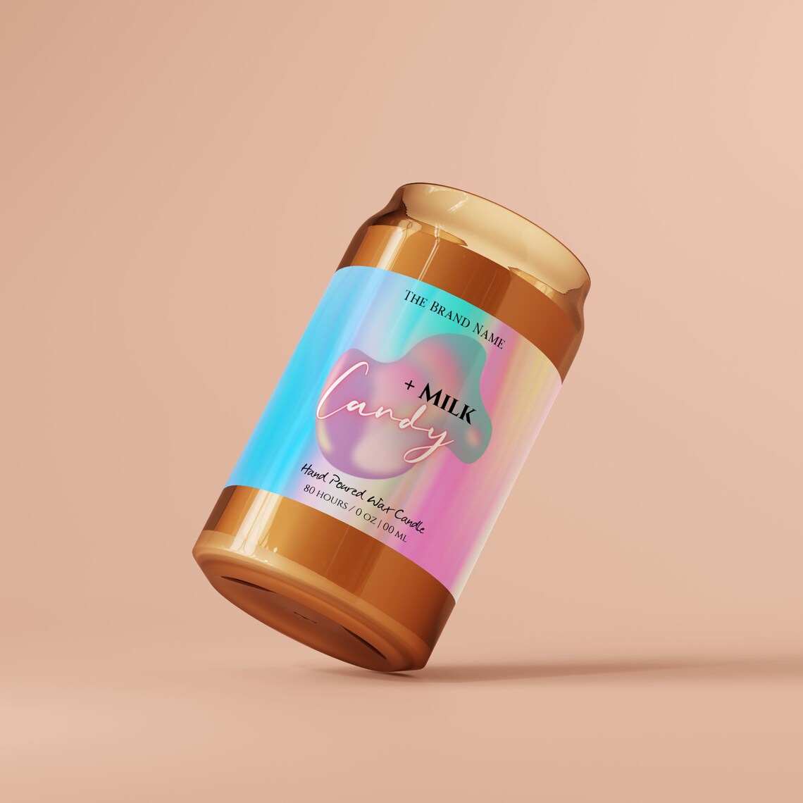 Modern Custom Scented Candle Label Template Personalized - Etsy