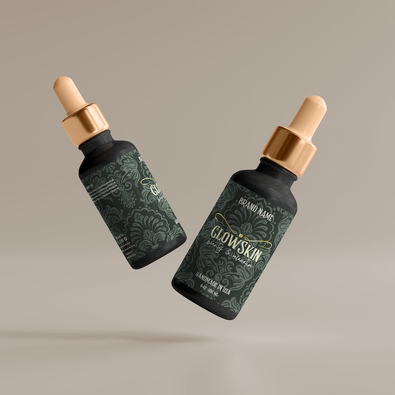 Editable Product Label Template INSTANT DOWNLOAD Beauty - Etsy