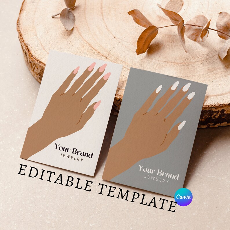 Custom Jewelry Packaging, Hand Bracelet Personalized Card Holder ...