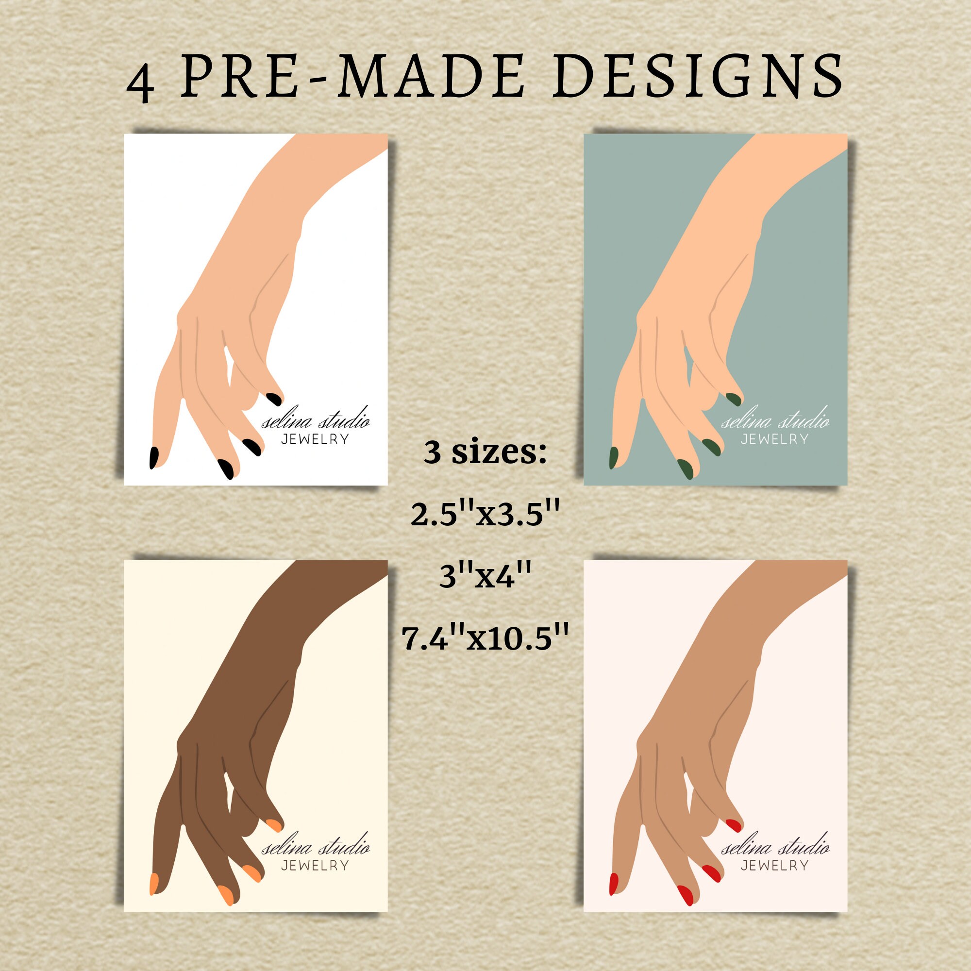 Hand Bracelet Card Display, Bracelet Packaging Mini Brands, Jewelry ...