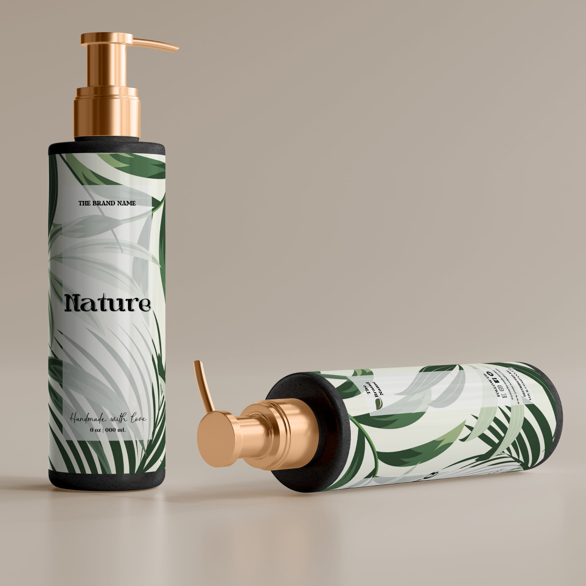 Product Labels Template Luxury Skincare Labels Cosmetic Label - Etsy