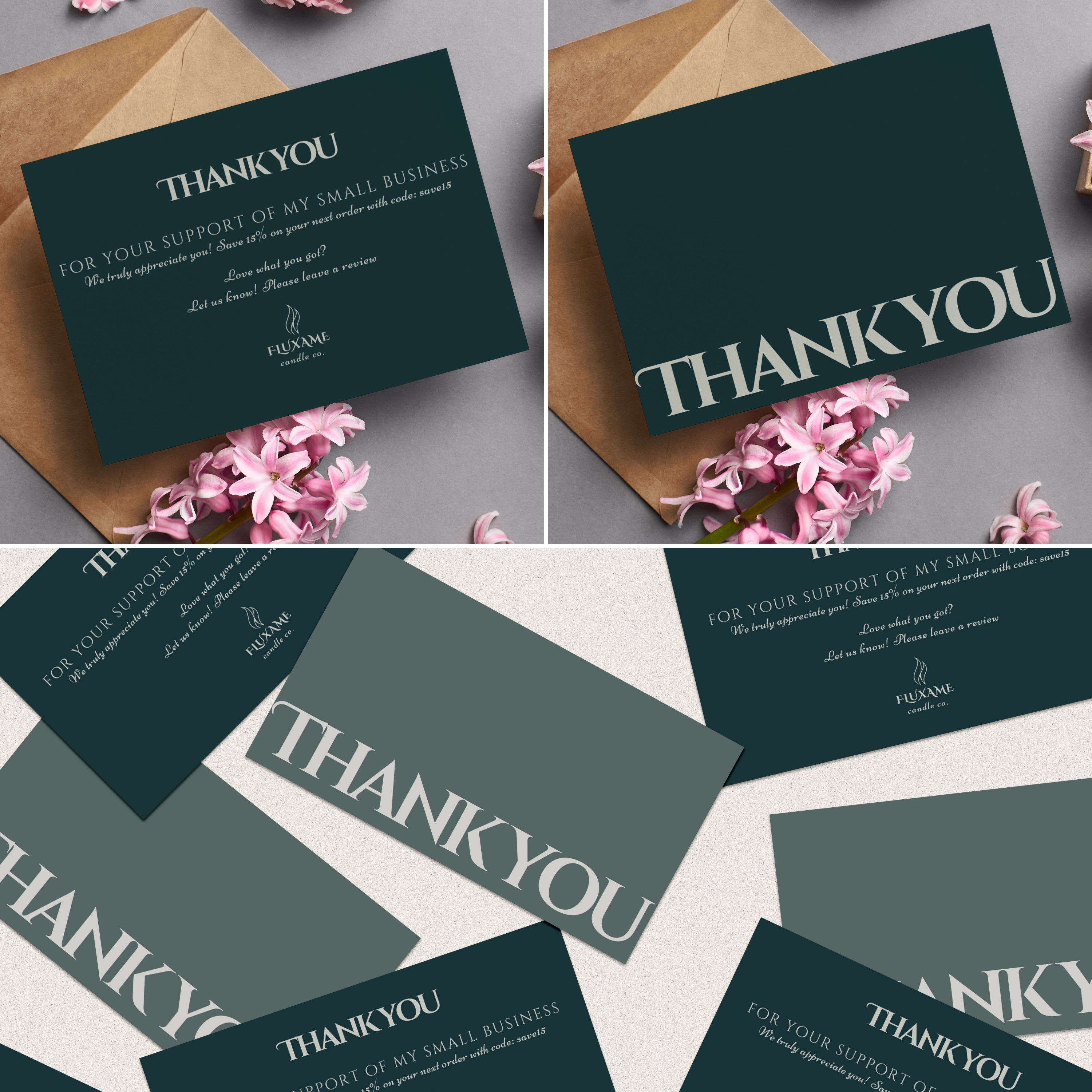 Customized Thank You Cards, Thank You Cards Business, Client Thank You ...