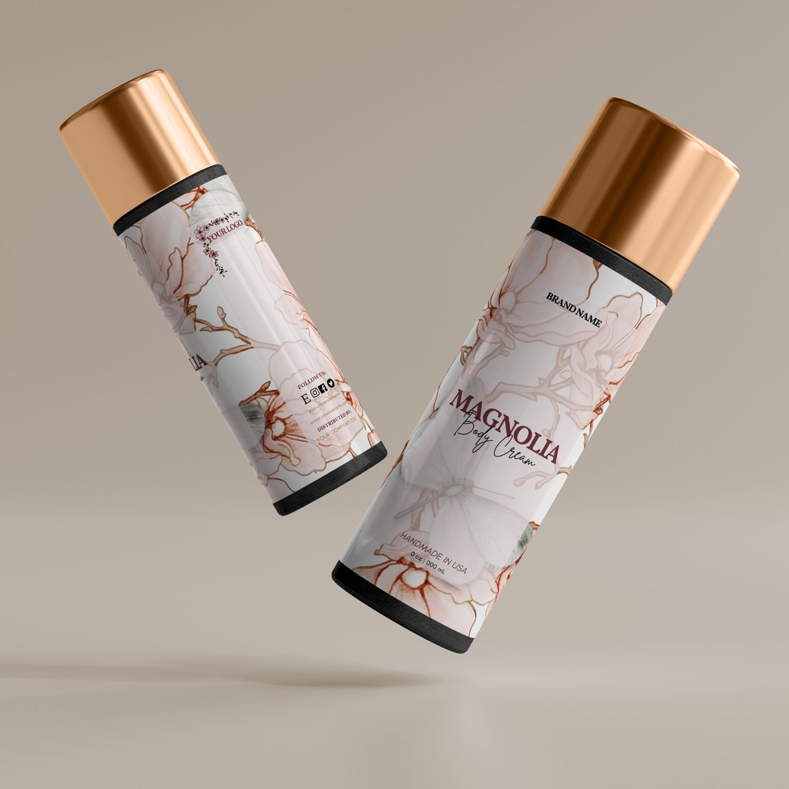 Product Labels Template Luxury Skincare Labels Cosmetic Label - Etsy