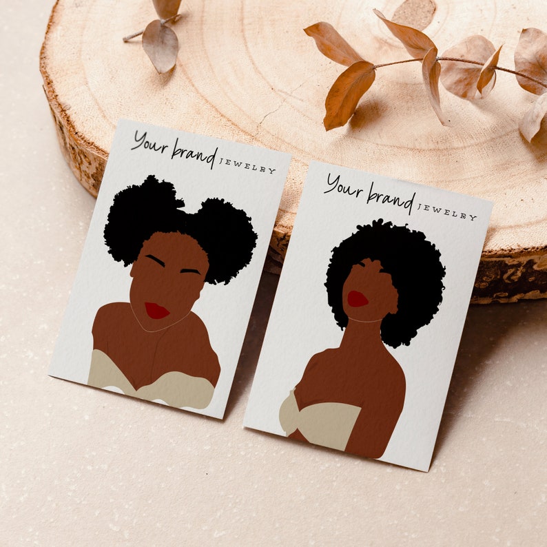Editable Earring Display Card Template Boho Earring Tag - Etsy
