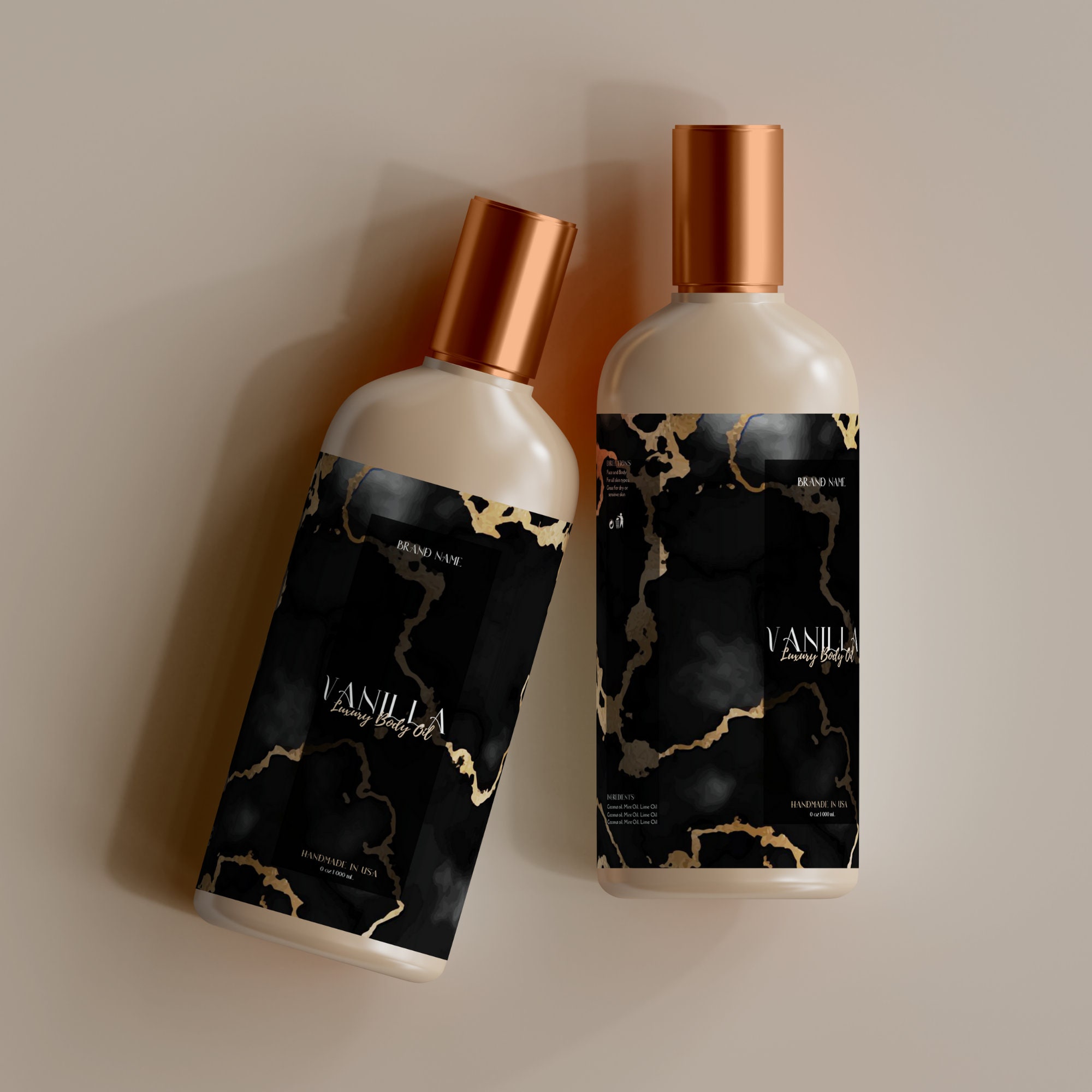 Custom Labels for Cosmetic Bottles | Beauty Product Label Packaging ...