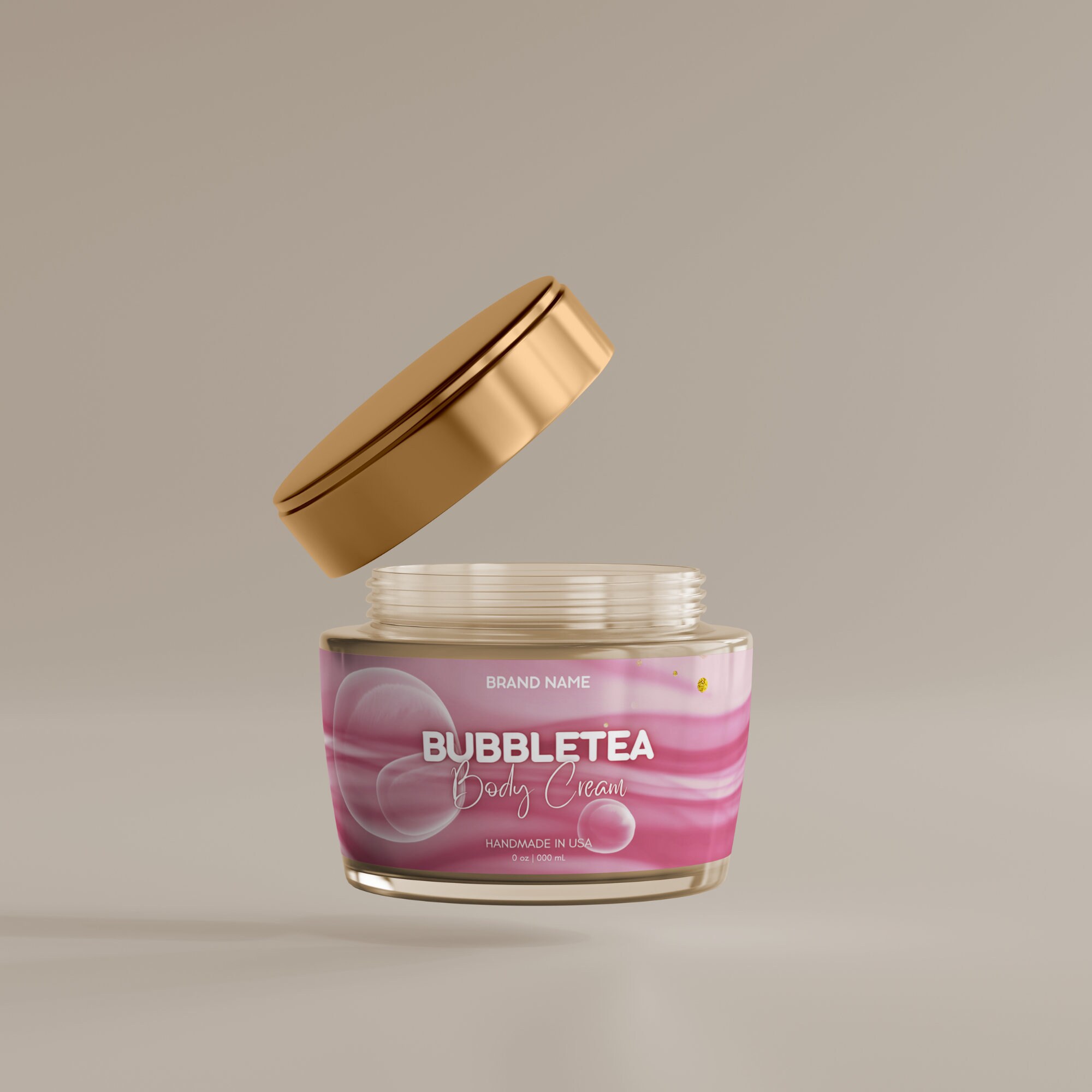 Editable Product Label Template | INSTANT DOWNLOAD | Beauty Product ...