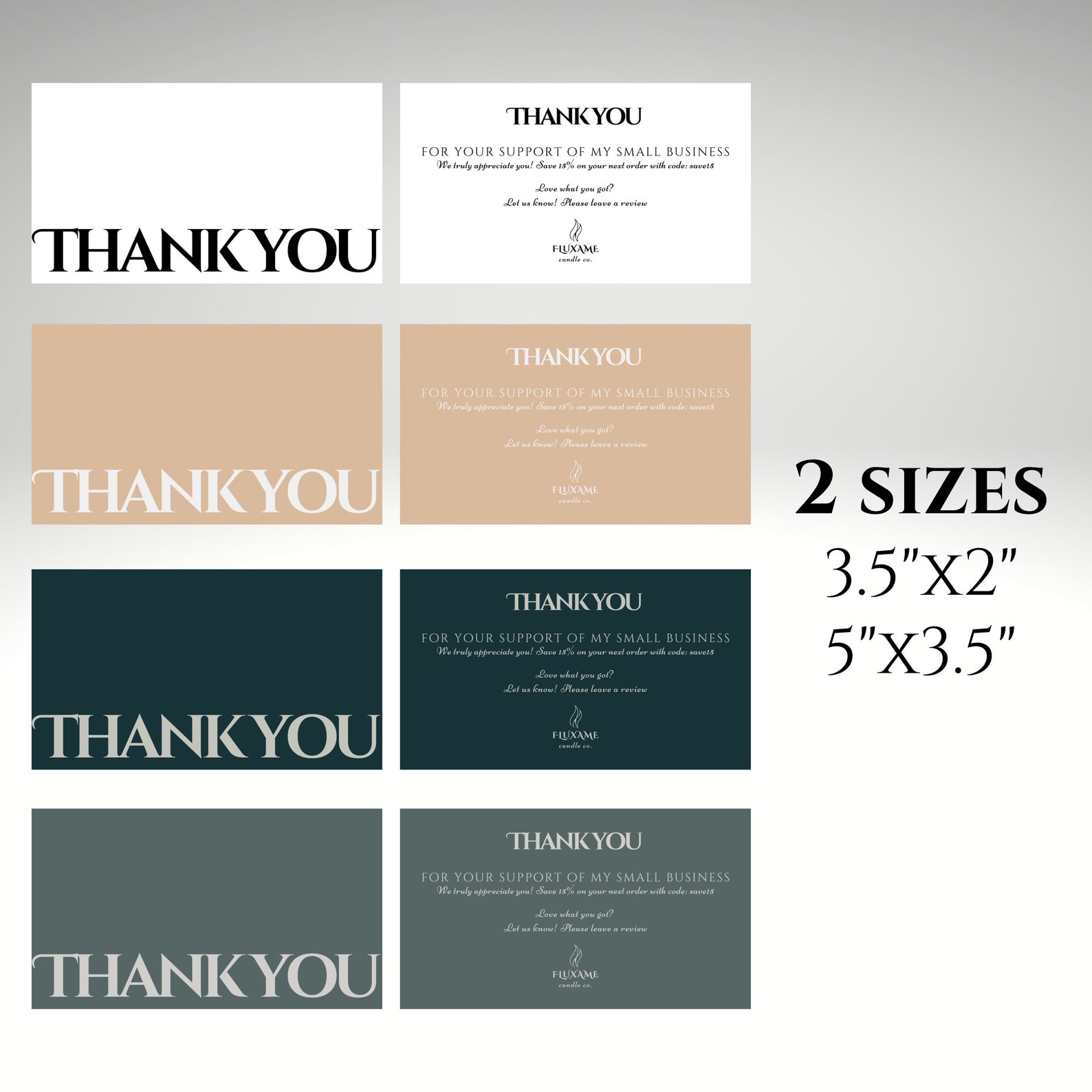 Customized Thank You Cards, Thank You Cards Business, Client Thank You ...