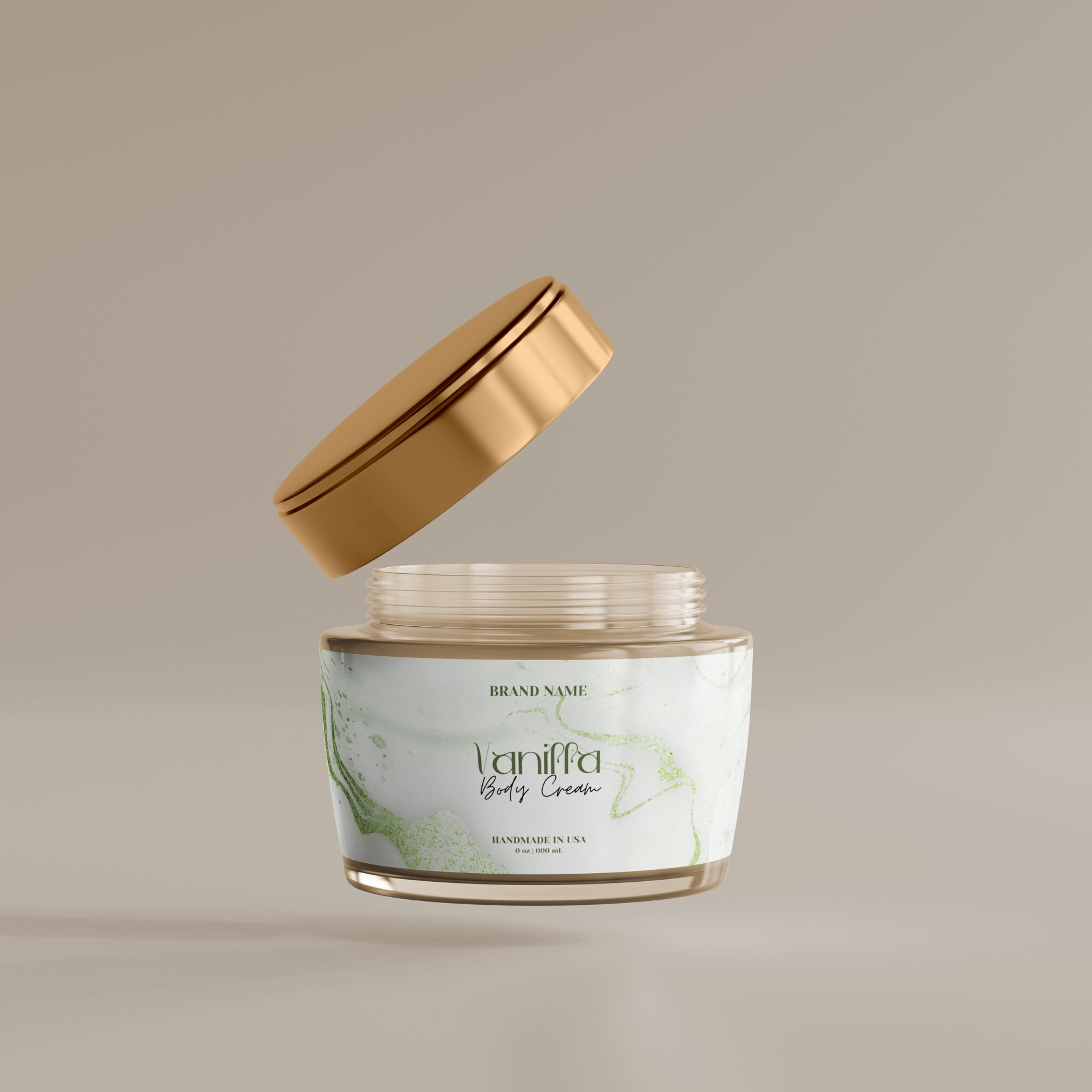Editable Product Label Template | INSTANT DOWNLOAD | Beauty Product ...