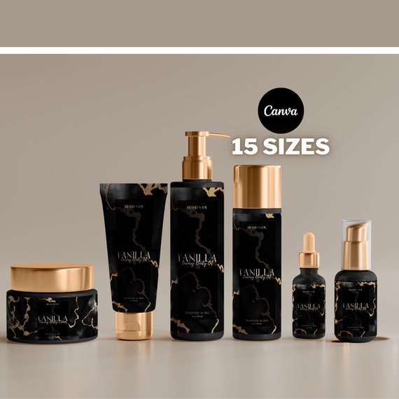 Custom Labels for Cosmetic Bottles Beauty Product Label - Etsy