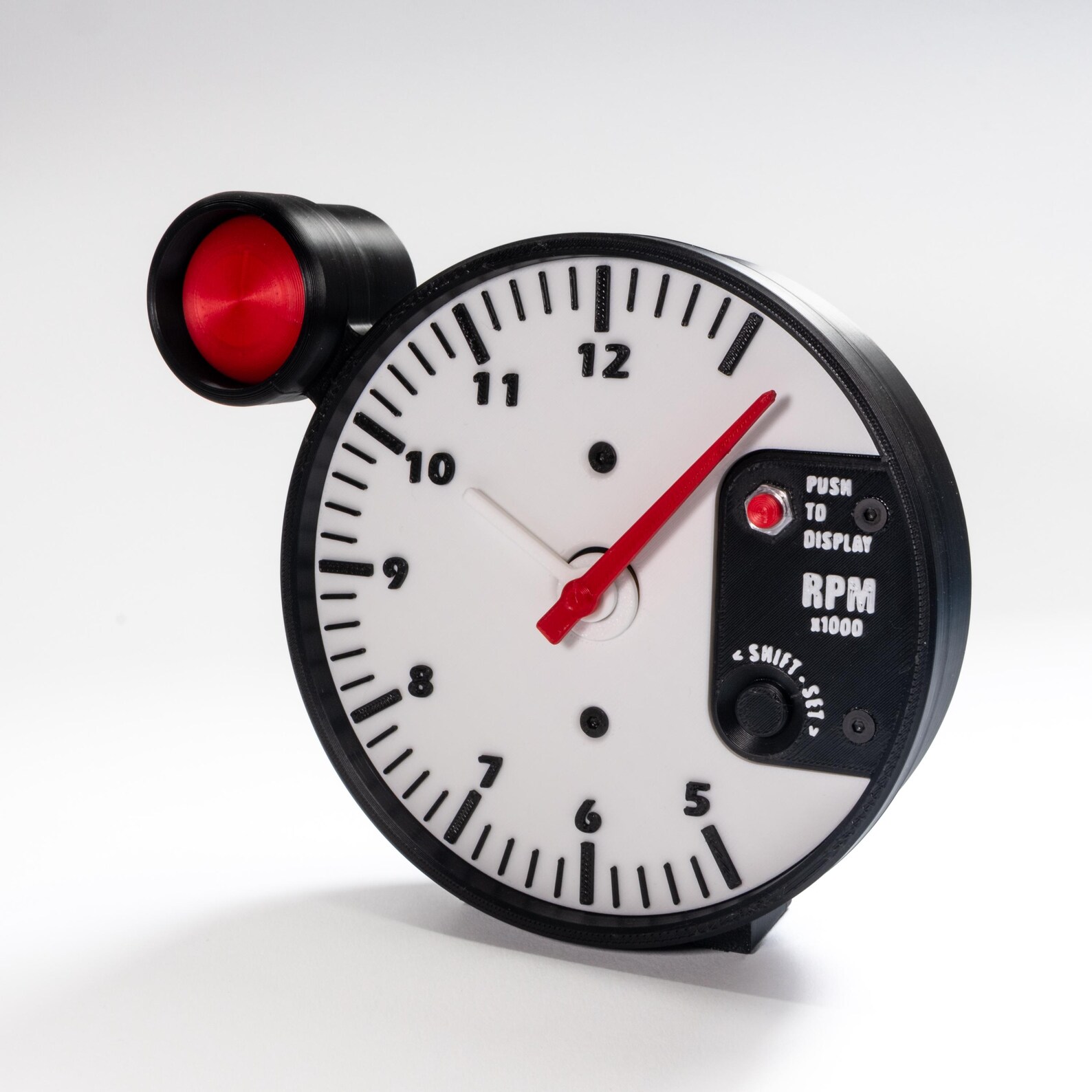 Drag Racing Clock - Rev Counter Inspired - Etsy