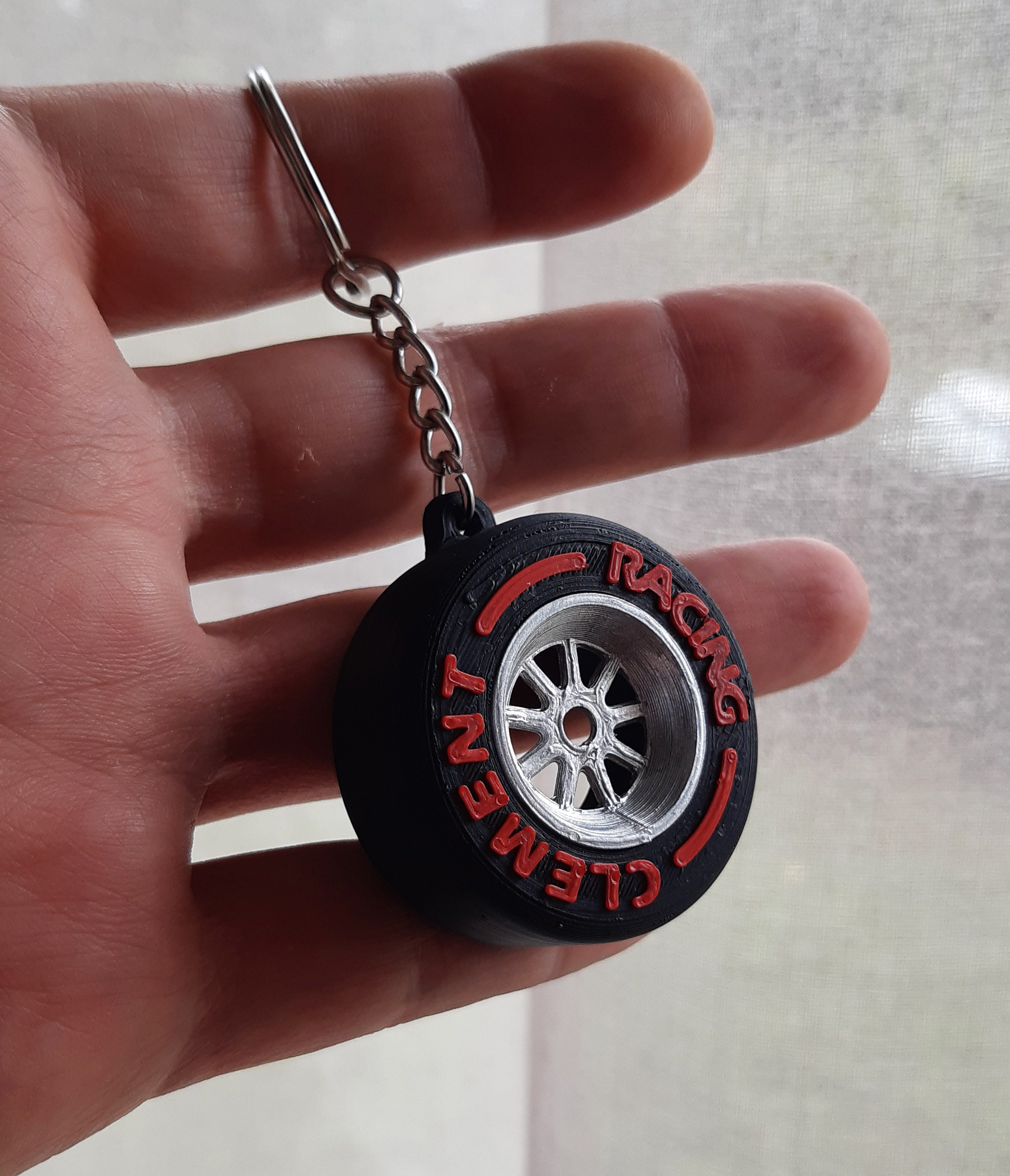 Customizable F1 Keychain Set of Two - OnenOnlyGifts
