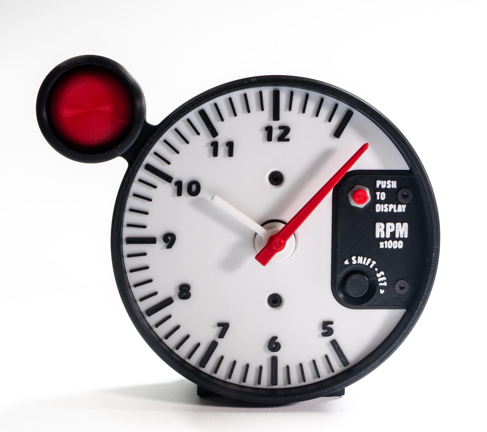 Drag Racing Clock - Rev Counter Inspired - Etsy
