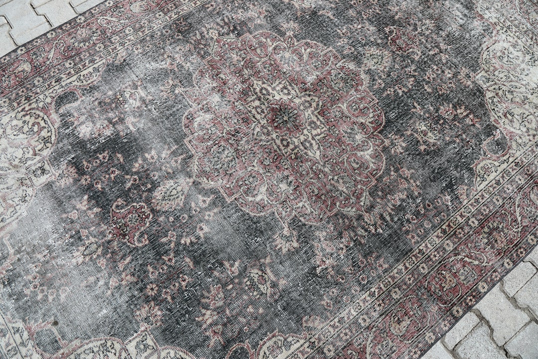 6x10 Rug, Unique Rug, 6x10 Turkish Rug, Vintage Rug 6x10, Oushak Rug ...