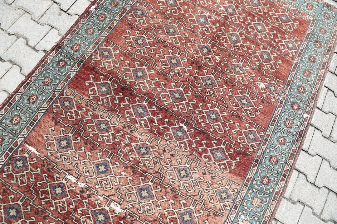 5x9 Rug, Handmade Rug, Turkish Rug 5x9, Vintage Rug 5x9, Anatolian Rug ...