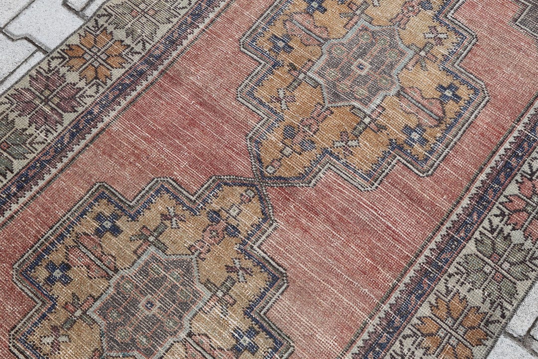 4x8 Rug, 4x8 Area Rug, Faded Rug,pastel Rug,4x8 Turkish Rug,4x8 Vintage ...