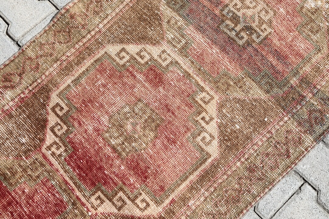 3x7 Runner Rug, Kitchen Rug, Boho Rug, 3x7 Turkish Rug, 3x7 Vintage Rug ...