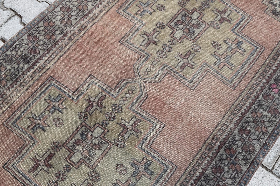 4x8 Rug, Distressed Rug, 4x8 Area Rug,anatolian Rug,faded Rug,muted ...