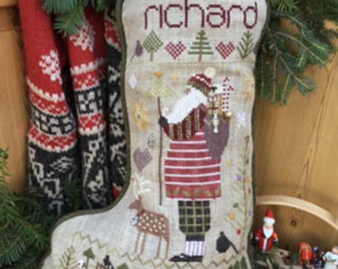 Shepherd's Bush / Loiss Stocking / Cross Stitch Chart / - Etsy