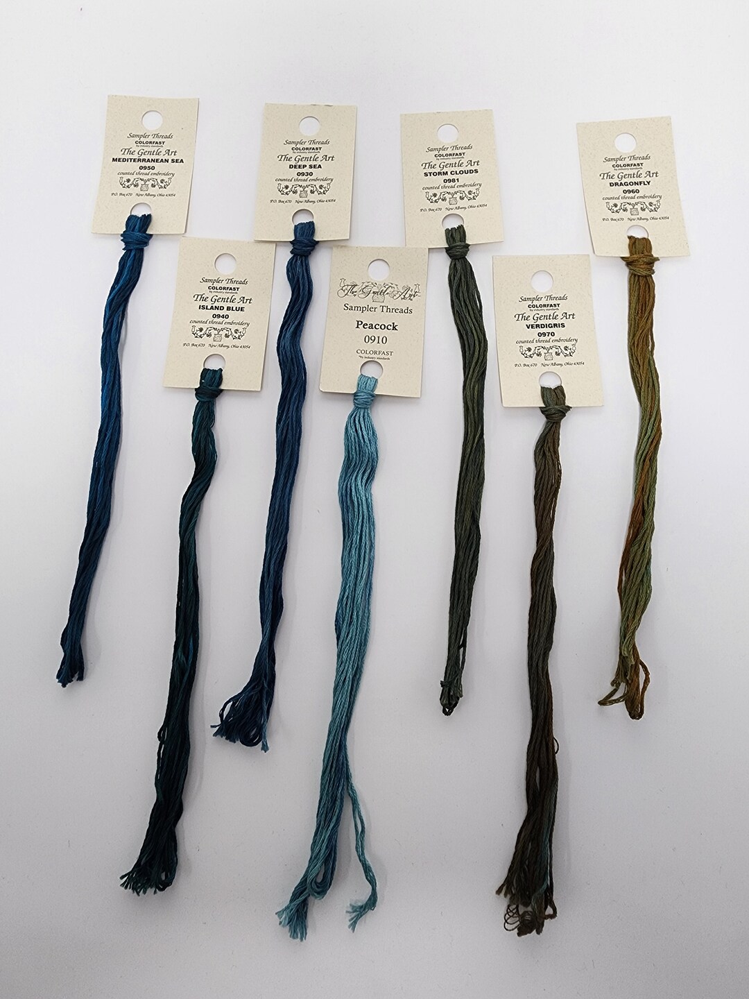 Gentle Arts Sampler Threads/embroidery/floss/cross Stitch - Etsy