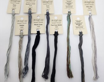 Gentle Art, Sampler Threads, Black Crow, 1040, 10 YARD Skein ...