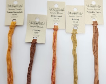 Gentle Art, Sampler Threads, Nutmeg, 0560, 10 YARD Skein, Embroidery ...