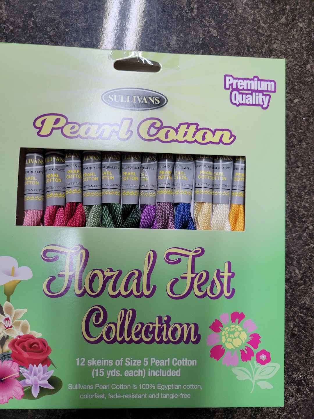 Sullivan Floss Pack Pearl Cotton Floral Fest - Etsy