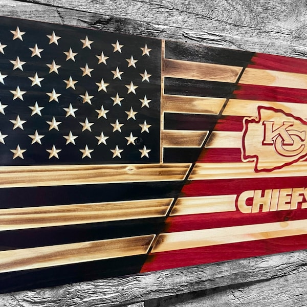Kansas City Chiefs Flag - Etsy