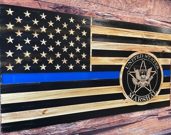 Us Marshal Flag - Etsy