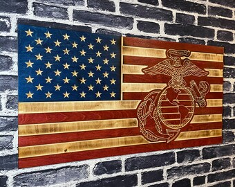 Usmc Wall Art - Etsy