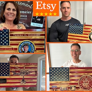 Fister (13F) Army Fire Support Specialists USA Wooden Flag Desk Plaque ...
