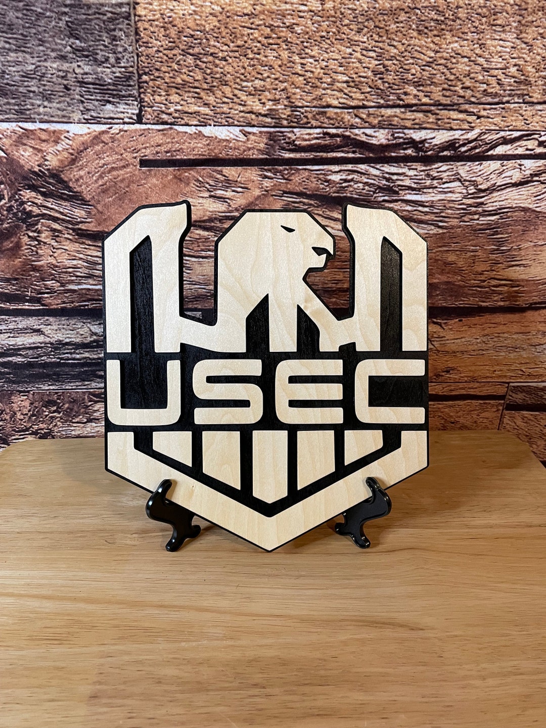 USEC Escape From Tarkov Desk Plaque - Rustic - Handmade Gift - Plaque ...