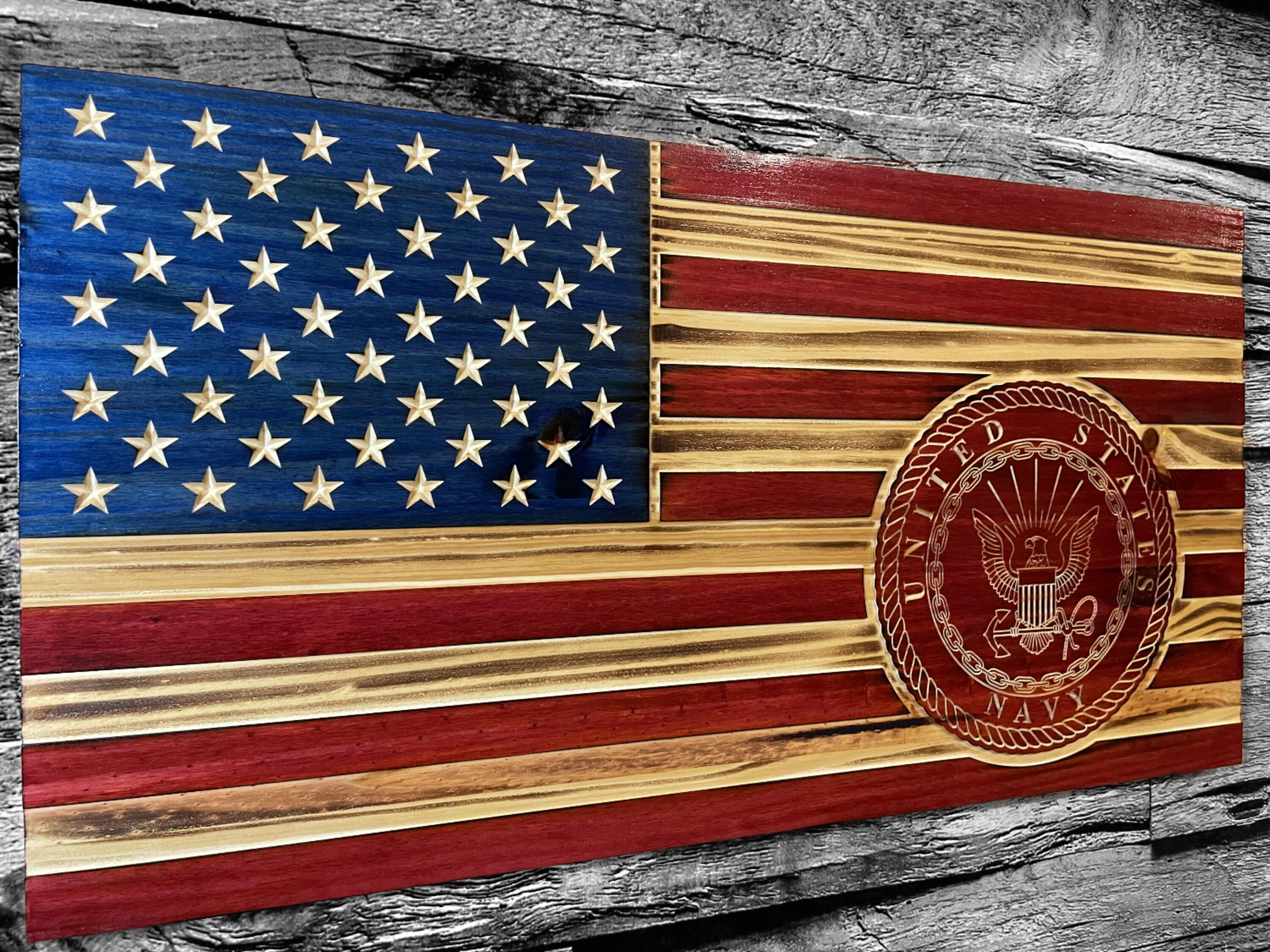 Usn Navy Seal Flag