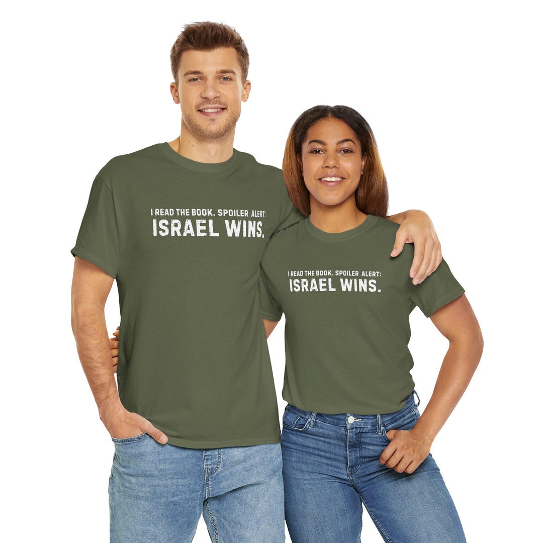 Israel Jewish Zionist Support I Read the Book Spoiler Alert Israel Wins ...
