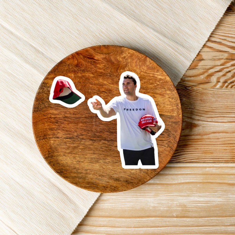 Charlie Kirk Stickers - Etsy