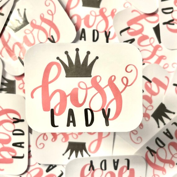 Boss Lady Sticker | Etsy