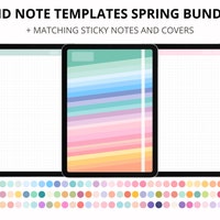 Digital Notebook Hyperlinked Kawaii Notebook With Cute Note Taking ...