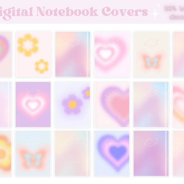 Aesthetic Pink Notebook - Etsy