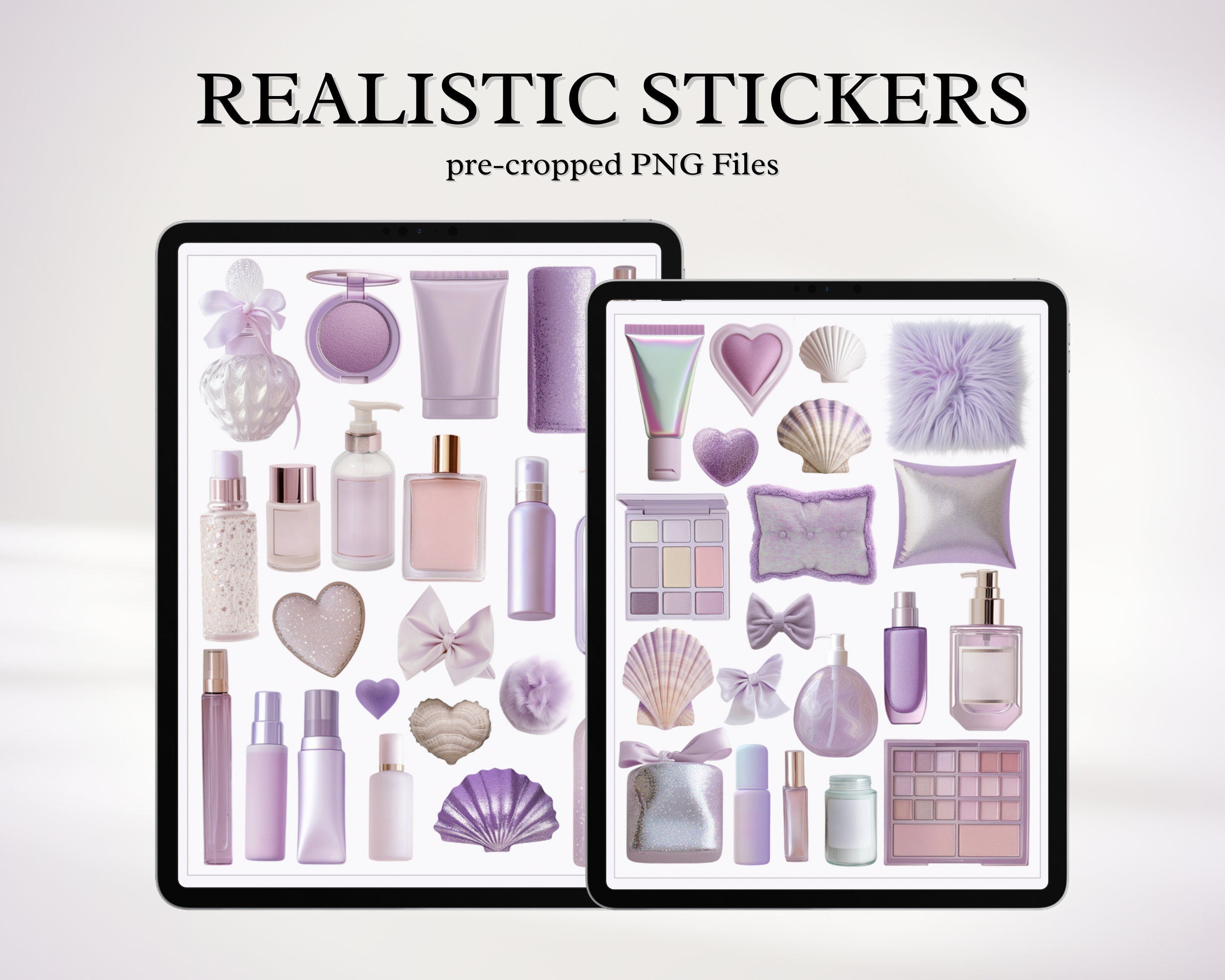 Digital Sticker Pack: Realistic Stickers for Goodnotes, Digital Planner ...
