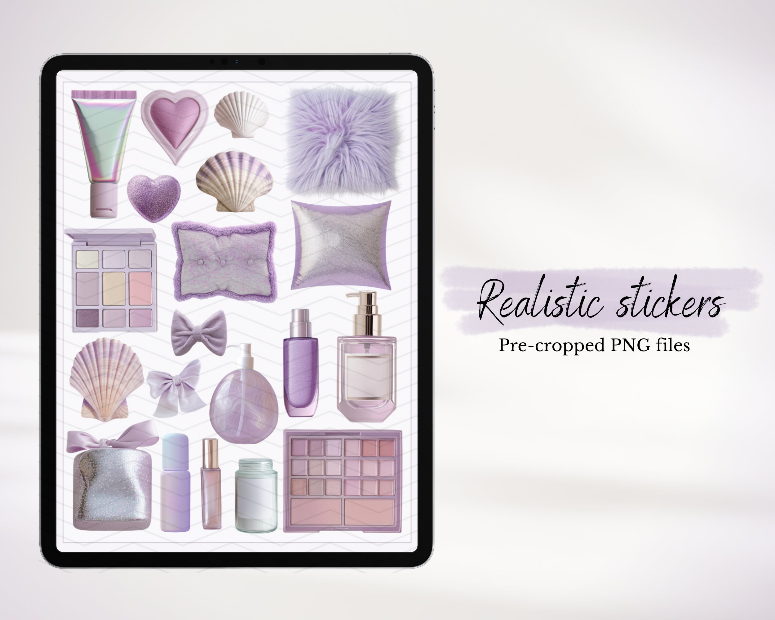 Digital Sticker Pack: Realistic Stickers for Goodnotes, Digital Planner ...