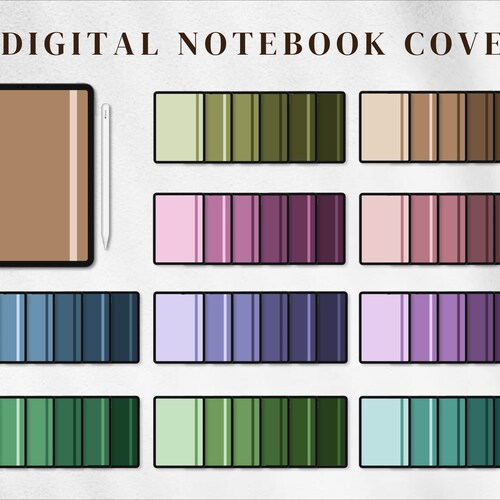 Digital Composition Notebook Covers for Goodnotes Digital - Etsy