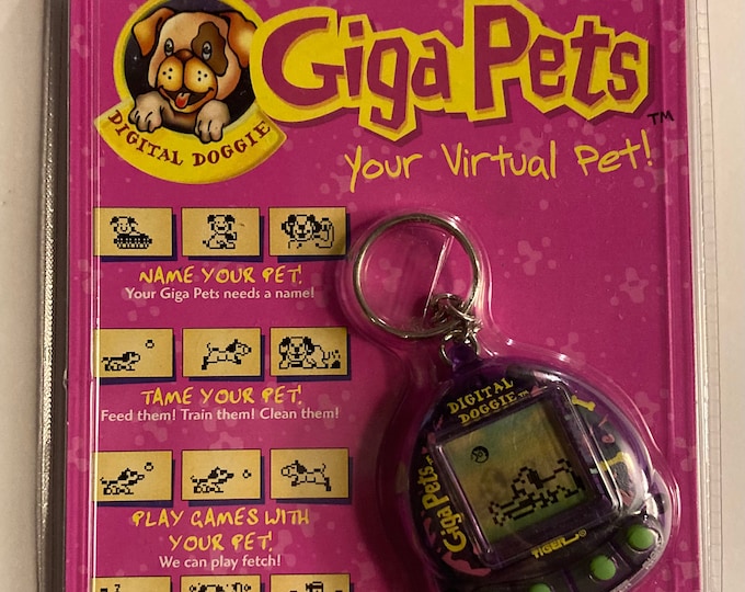 Giga Pets Monkey, Vintage Working Virtual Pet - Etsy
