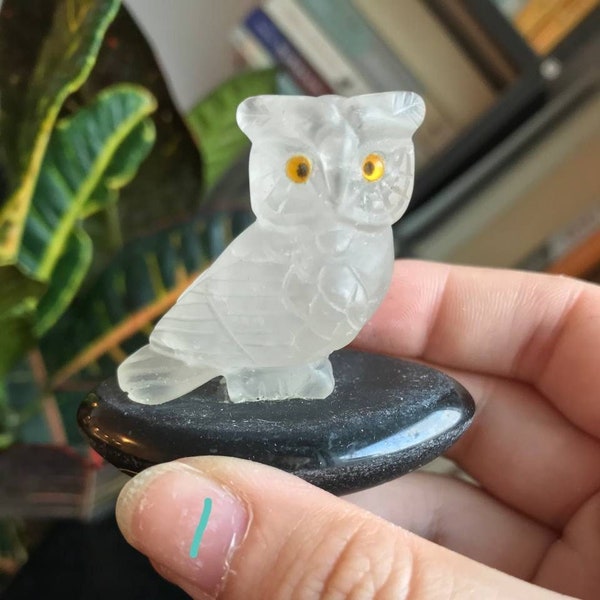 Crystal Owl - Etsy