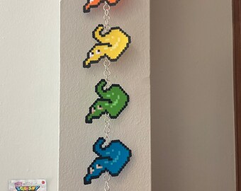 Perler Worm on a String - Etsy