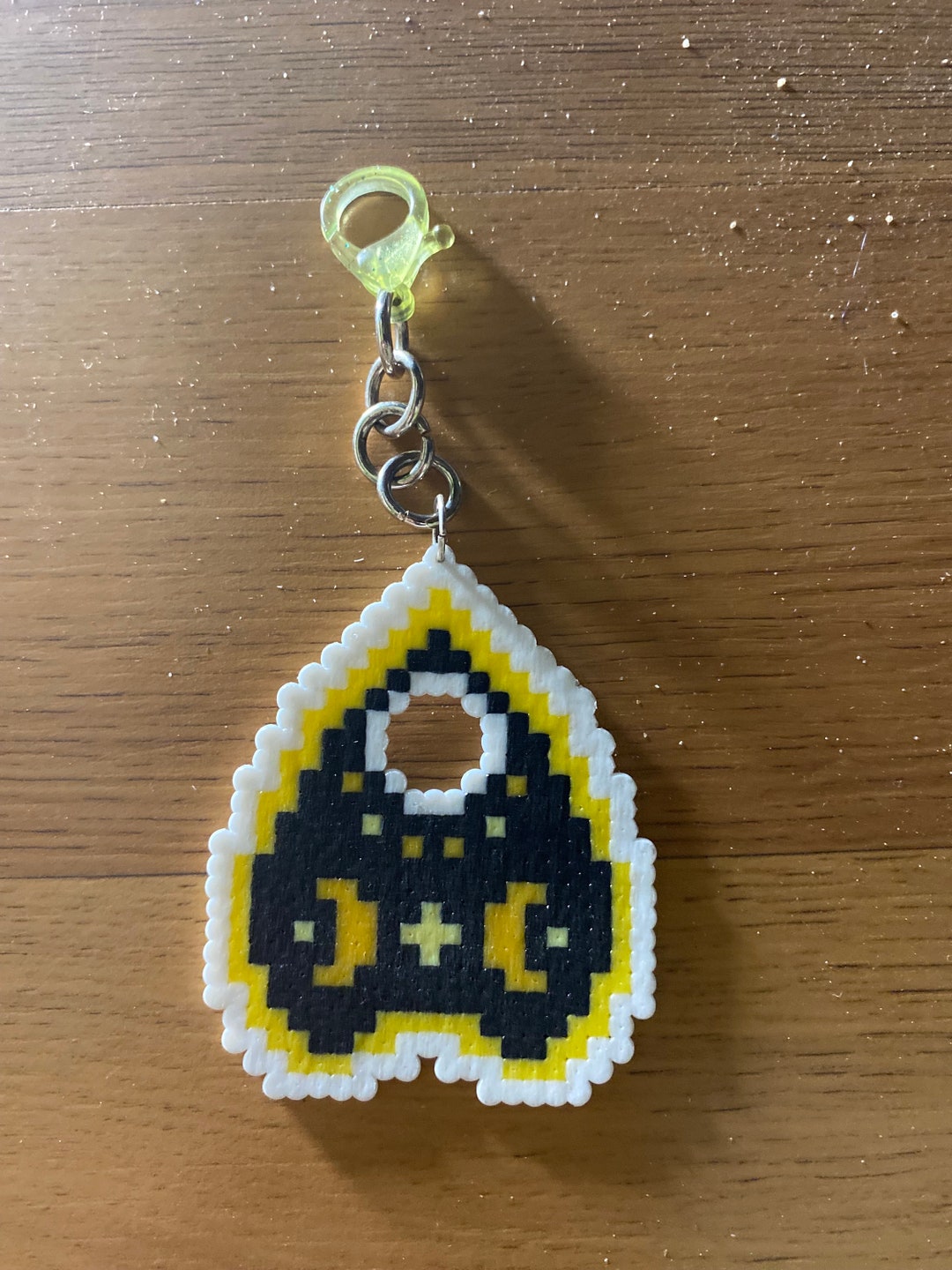 Ouija Board Planchette Perler Keychain - Etsy