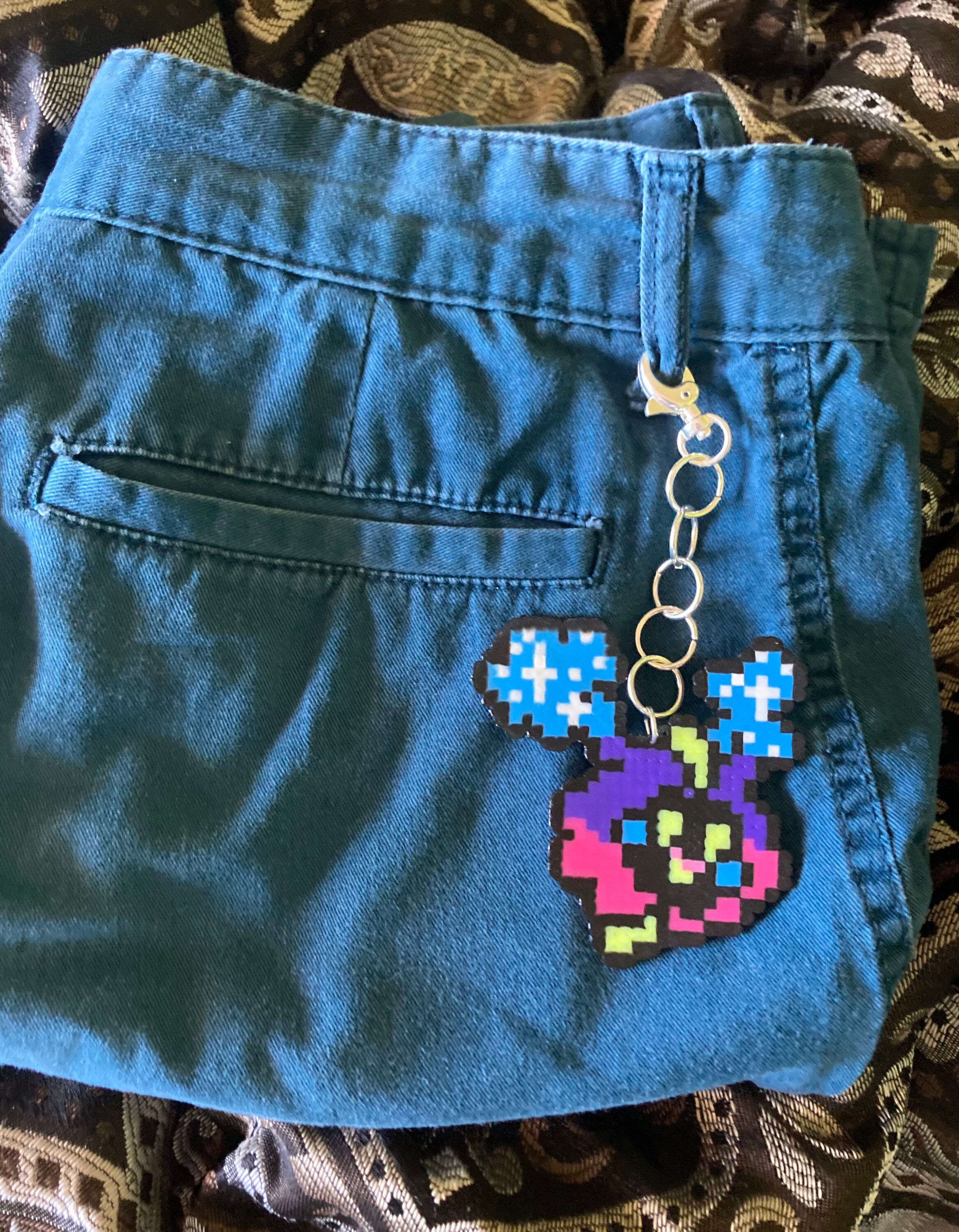 Cosmog Pokémon Mini Perler Keychain - Etsy