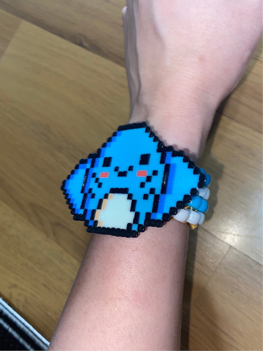 Manta Ray Perler Kandi Bracelet - Etsy