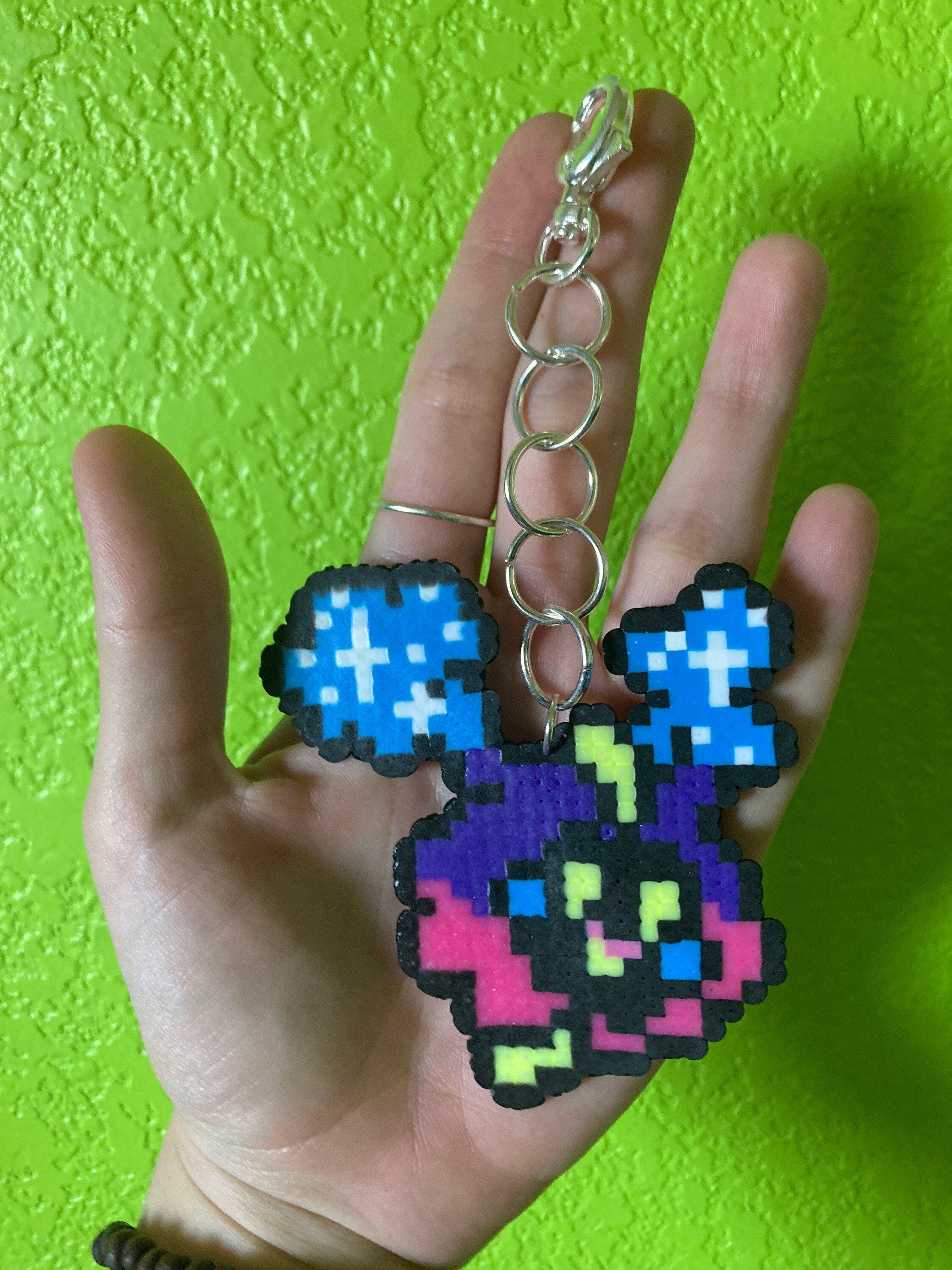 Cosmog Pokémon Mini Perler Keychain - Etsy