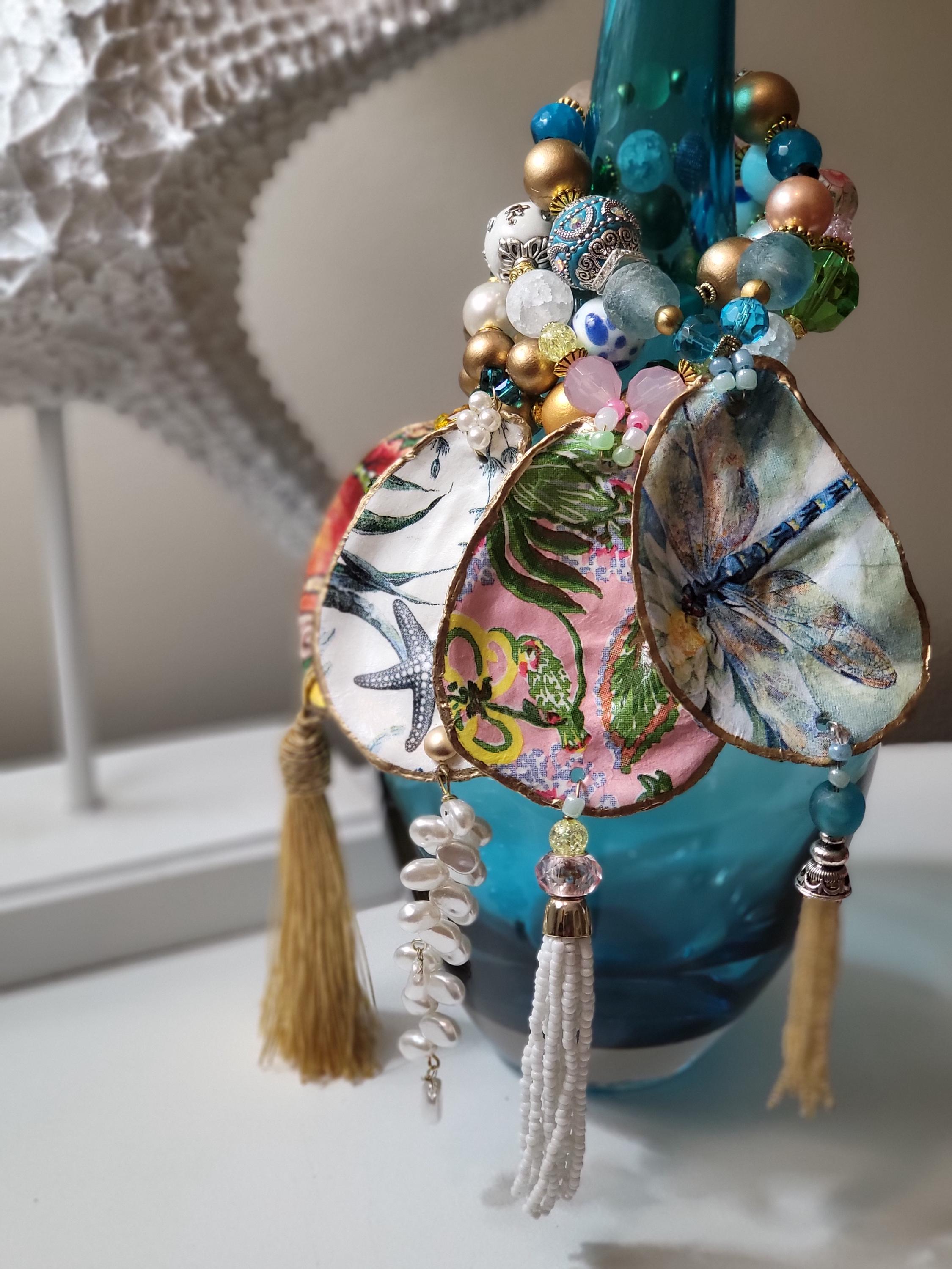 Lilly Pulitzer Pattern Wine Bottle Necklace Jewelry - Etsy