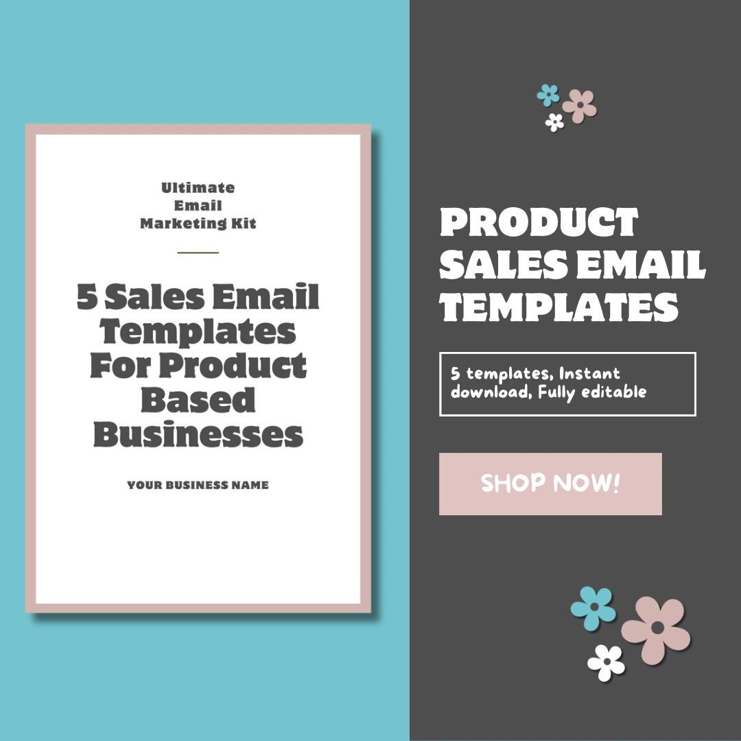 PLR Sales Email Caption Templates for Product Businesses – Pre-written ...